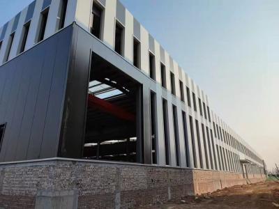 China Rectangular Steel Structure Warehouse for Workshop Etc Bolted Installation Durable Design for sale