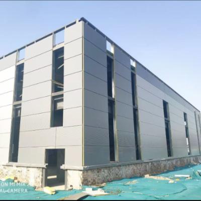 China Rectangular Steel Structure Warehouse for Workshop Etc Bolted Installation Durable Design for sale