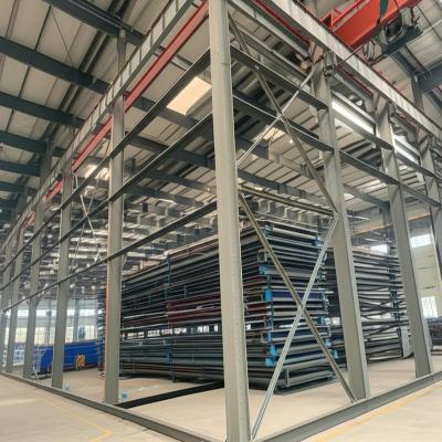 China Q355B Steel Structure Warehouse with Anti Rust Primer Coating and C.Z Shape Steel Channel for Durable Storage for sale