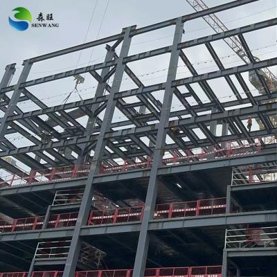 China Durable Steel Structure Warehouse with ±1% Tolerance and 1.2m Brick Wall Customizable Measurement for sale