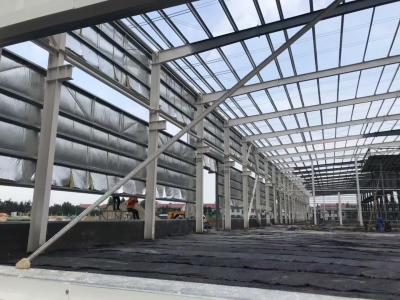 Κίνα Βικτοριανή και Μοντέρνα Σχεδίαση Αποθήκης από Ατσάλινη Δομή με Σχεδίαση CAD για Αποτελεσματικές Λύσεις Αποθήκευσης προς πώληση