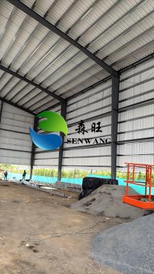 China Customizable Steel Frame Warehouse with SA 2.5 Shot Blasting Level and 50 Years Service Life for Fast Install for sale