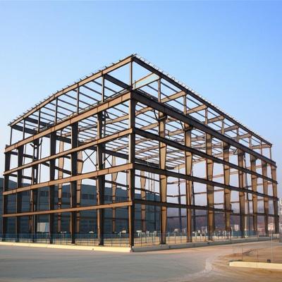 Chine Entrepôt à structure en acier personnalisable avec méthode de soudage SAW et conçu avec un logiciel CAD par nos soins à vendre