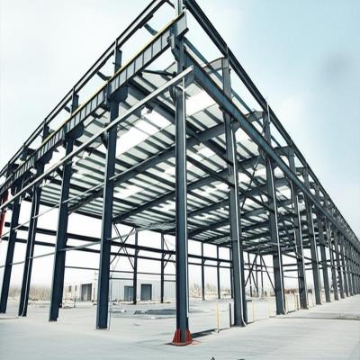 China Durable Steel Structure Warehouse with Q235/Q355 Grade Steel and 20-50 Years Lifespan in Frame Structure Design for sale