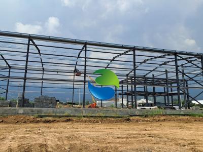 China C Z Shape Channel Purlin Steel Structure Warehouse with 7 Bay Layout and Robust Steel Structure Platform for sale
