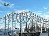 China PTFE Coating Light Weight Modular Steel Structure with ±1% Tolerance for Durable Construction for sale