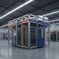China Load Capacity Typically Up To Several Tons Prefab Metal Structure Steel Structure Project Modular Construction Framework for sale