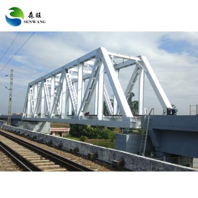 China High Corrosion Resistance Windproof Steel Structure Bridge with 70 Years Using Life and Steel Box Girder Design for sale