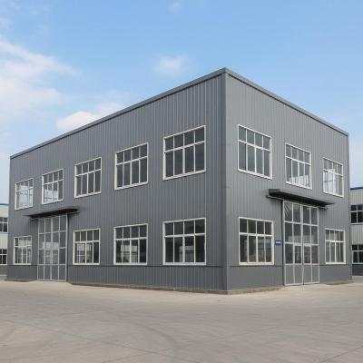 China Workshop Metal structure warehouse built with Aluminum PVC Windows providing durable and versatile industrial storage space for sale