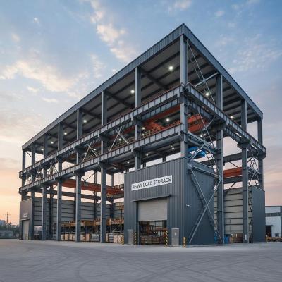 China Fabrication Steel Structure Warehouse Installation Drawings and Video Included Light Steel Structure Warehouse for Space Utilization for sale