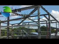 Construcción de talleres de acero prefabricados, almacenes industriales