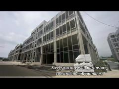 Prefabricated Steel Structure Building For Warehouse/Factory/Workshop/Hangar