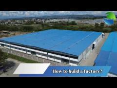 Customizable High Performance Steel Structural Buildings For Manufacturing And Storage