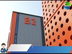 ISO 9001 / CE bâtiment de l'usine préfabriqué de cadre métallique avec assemblage facile entrepôt de structure intégrée en acier multifonctionnel