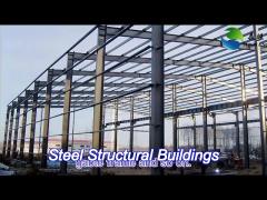 prefab anti-corrosion agricultural steel structure warehouse large clear space grain storage