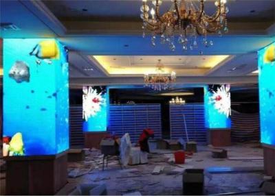 Cina Esposizione di pubblicità del cubo LED dello schermo P4 di colore pieno video LED della colonna creativa in vendita