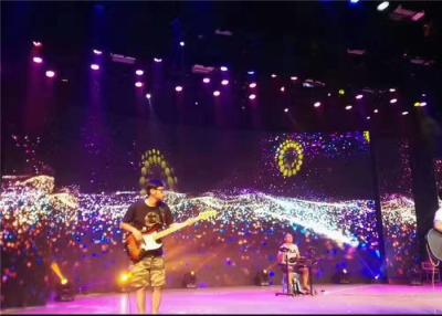 China Super Bright Indoor Rental LED Screen , LED Large Screen Display For Top Stage Backdrop for sale