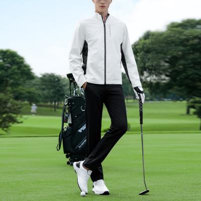 China Men's Lightweight Polyester Golf Jacket OEM Custom Sport Outerwear Item for sale