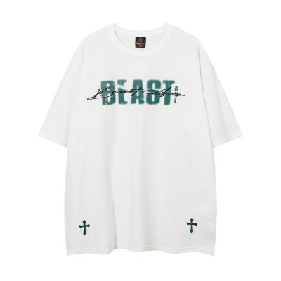 China Blank Casual Knitted White Short Sleeve Women's Unisex Oversized T-Shirt 230g 100% Cotton Breathable for sale