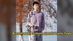 Custom Breathable Mesh Sports Tank Top OEM ODM