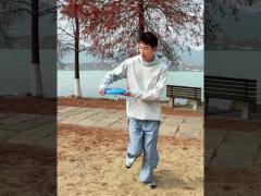 Outdoor Moisture Wicking Quick Dry Antibacterial Crew Neck Loose Fit Couple Sports Sweatshirt