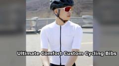 Custom Cycling Bib Shorts for Long Distance Comfort
