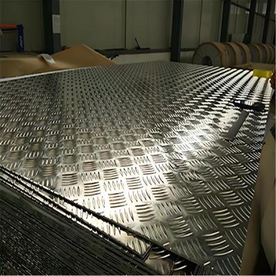 China 96 Inches Length Diamond Plate Sheets Aluminum Tread Plate Diamond with 40 Brinell Hardness for sale