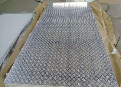 China 2000mm - 6000mm Length Aluminium Chequered Plate Mill Finish for sale