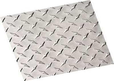 China 30mm To 2300mm Aluminium Checker Plate With Slit Edge Checkered / Chequered Pattern for sale