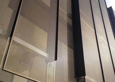 China Customized Perforated Aluminum Sheet 3003 H14 Round Hole Perforated Sheet for sale