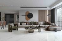 China Modern Marble Effect Floor Tile with Polished Stone Surface for sale