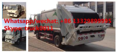 China HOWO light duty 4cubic meters garbage compactor truck for sale, factory sale best price HOWO refuse garbage truck for sale
