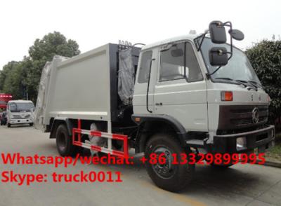 China HOT SALE!China-made dongfeng 10-14m3 garbage compactor truck, Factory sale best price dongfeng 10-15tons garbage truck for sale