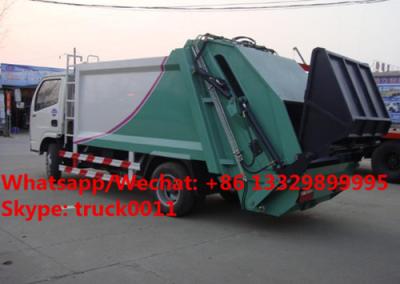 China Customized high quality and lower Dongfeng 5m3 compression wastes collecting vehicle with rear loading hopper for sale for sale
