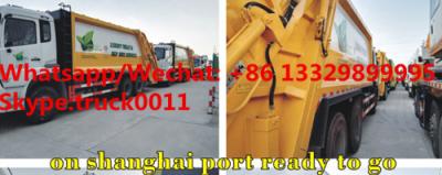 China high quality and lower price Customized dongfeng 18cbm garbage compactor truck, refuse garbage vehicle for Botswana, for sale