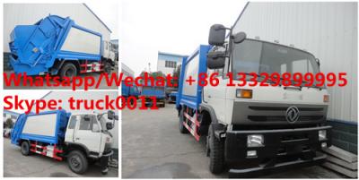 China Wholesale bottom price customized dongfeng 4*2 RHD 190hp Euro 3 14m3 compression garbage truck, garbage compactor truck for sale