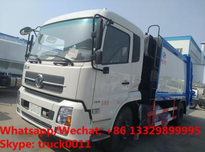 China Dongfeng Tianjin garbage compactor truck 6 wheels compressed garbage truck 8 tons capacity garbage trucks for sale for sale