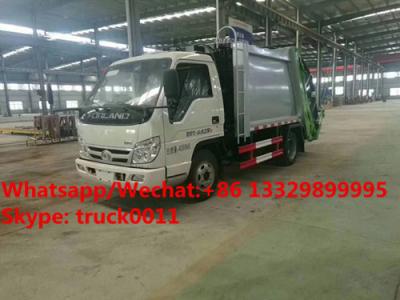 China best price FORLAND 4x2 RHD/LHD smallest garbage compactor/rubbish collecting vehicles for sale, refuse garbage truck for sale