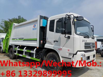 China high quality and best price dongfeng 10cbm-14cbm garbage compactor truck for sale, for sale