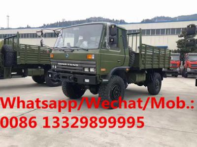 China Customized Dongfeng 4*4 4 wheels all wheels drive  cargo truck for sale, Export model- Dongfeng off road cargo v for sale