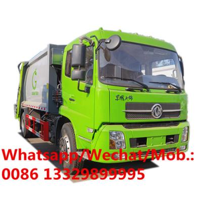 China good price dongfeng 12cbm-14cbm 10T Refuse garbage compactor truck for sale, HOT SALE! Rear loader garbage truck for sale