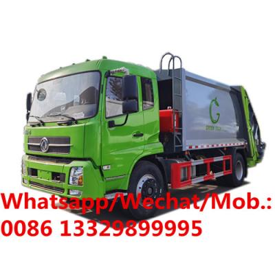 China good price dongfeng 12cbm-14cbm 10T Refuse garbage compactor truck for sale, HOT SALE! Rear loader garbage truck for sale