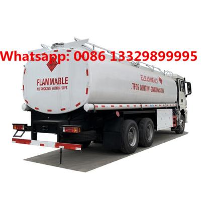 China Good price new SHACMAN 6x4 20cbm Fuel tanker Truck for sale, HOT SALE! 20,000L carbon steel mobile refueler tanker truck for sale