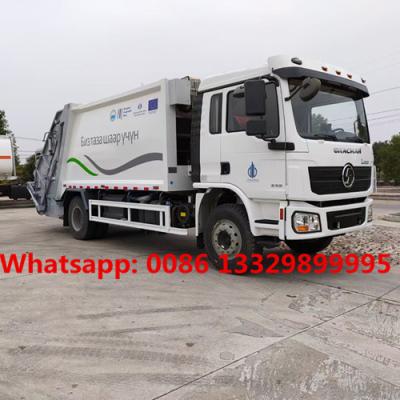 China HOT SALE! SHACMAN brand 4*2 LHD 210hp rear loader garbage truck, good price garbage compactor truck for sale for sale