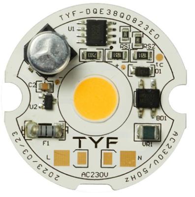 중국 AC COB LED MODULE 7W 210-240V 50Hz 드라이버 디밍 기능 없이 판매용