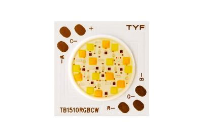中国 調光可能 LED ランプ 調光および調整可能な COB LED 高 CRI Ra80/Ra90/Ra95 TB9-1510-RGBCW 販売のため