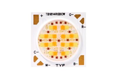 中国 36V調光COB LED 高CRI Ra80/Ra90/Ra95 SDCM 2ステップ 卓越した照明ソリューション TB9-1814-RGBCW 販売のため