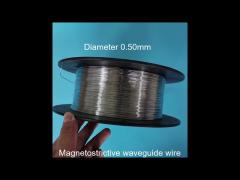 Magnetostrictive Diameter 0.80mm van de Golfgeleiderdraad het Werk Temperatuur tot 280°C