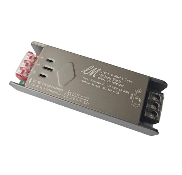 Quality 24V 100W Dimmable CCT LED Driver with Overload & High Voltage Protection for sale