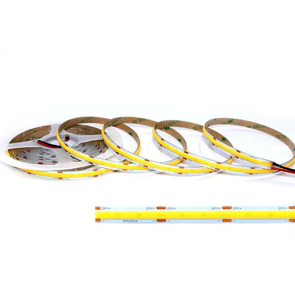 Quality 400D COB LED Tape Light 24V DC High Density Flexible Strip. for sale